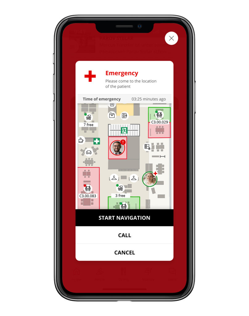 infsoft Workplace Experience - Mobile App for Offices