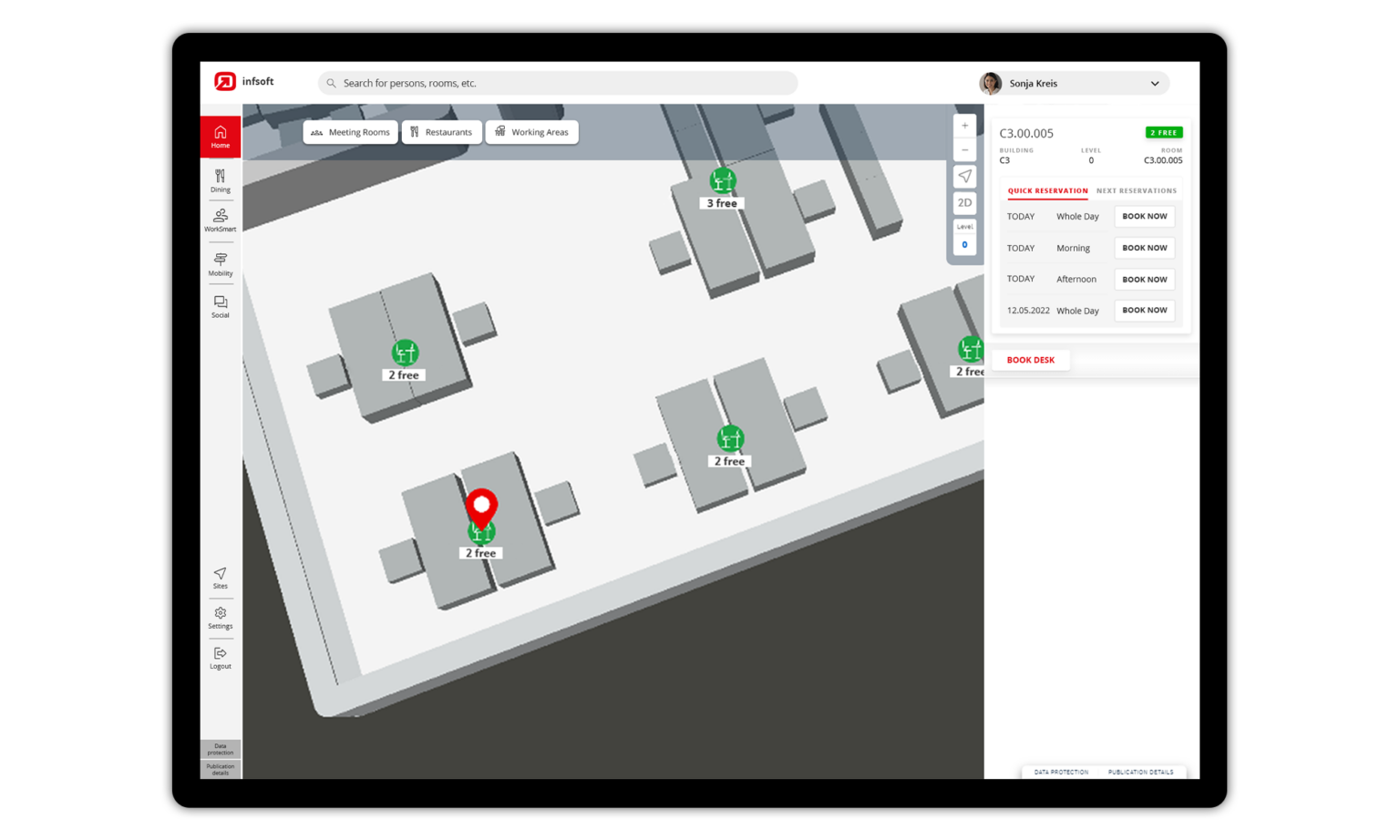 Workplace and Room Occupancy Tracking