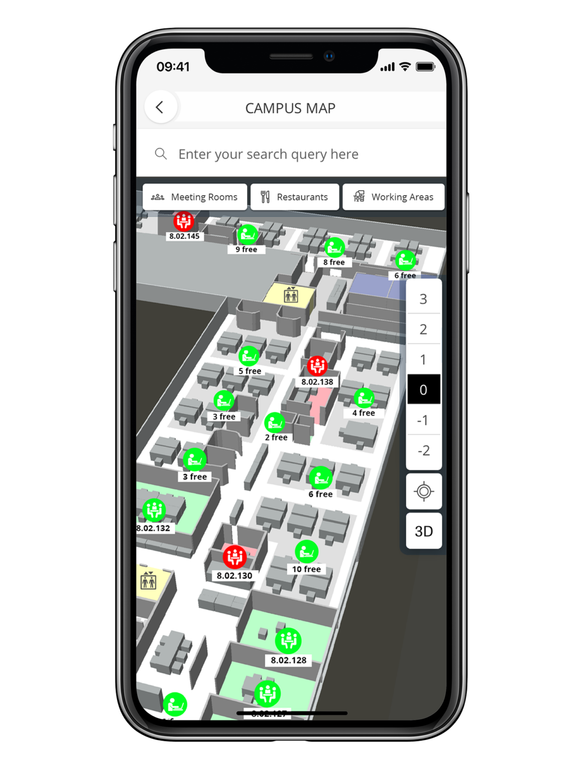 Occupancy Analytics in the Workplace Experience App