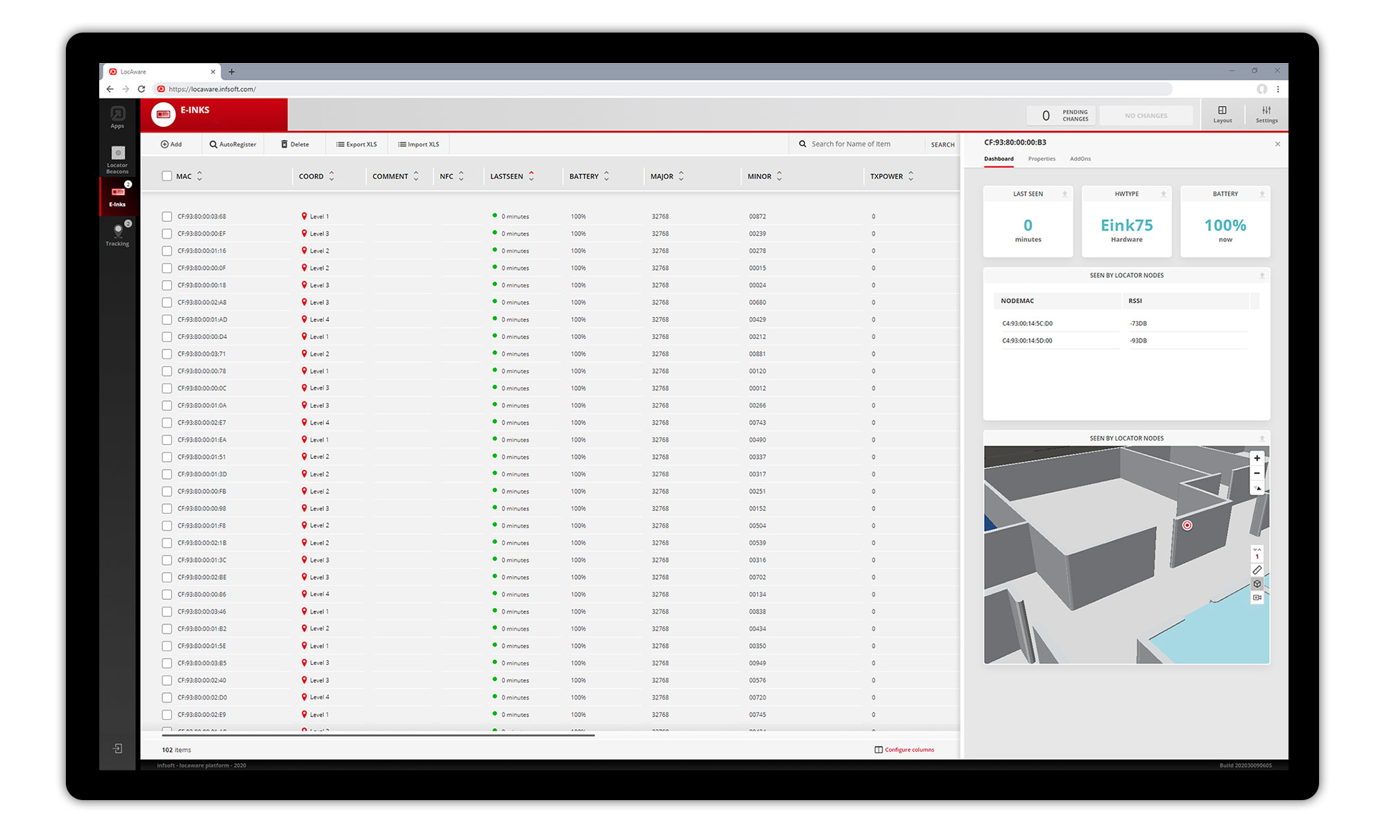 infsoft Indoor Tracking in Industrial Areas & Logistics