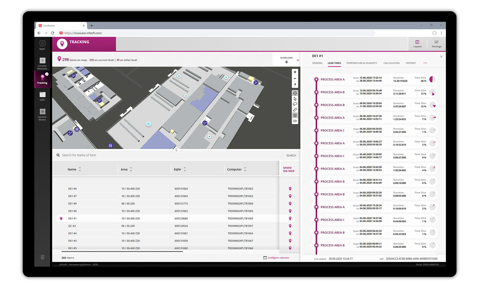 infsoft Indoor Tracking Solutions for the Automotive Industry