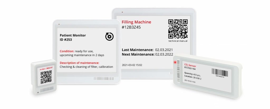 infsoft E-Ink Display Beacons for Digital Signage Solutions