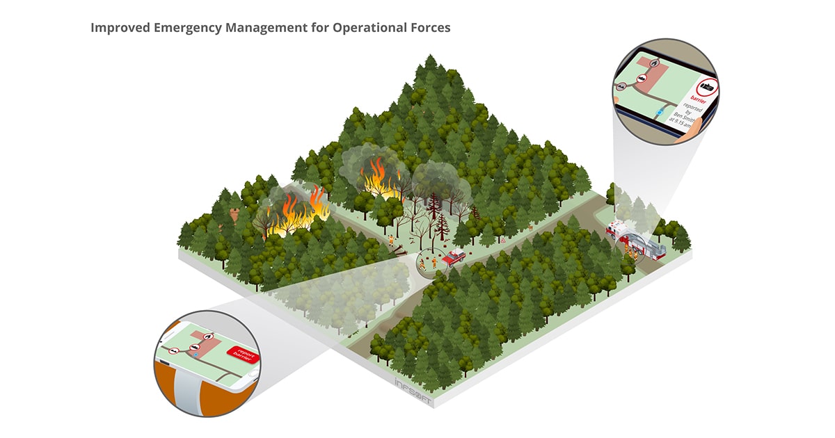 infsoft Use Case: Improved Emergency Management
